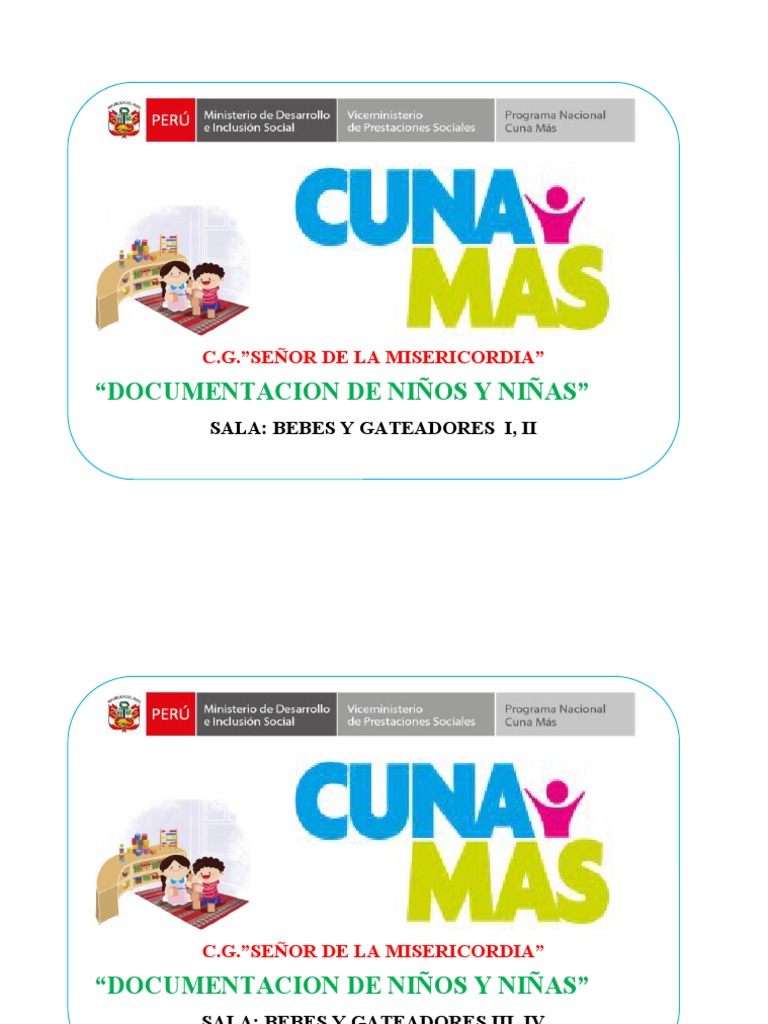 Caratula Cuna Mas | PDF