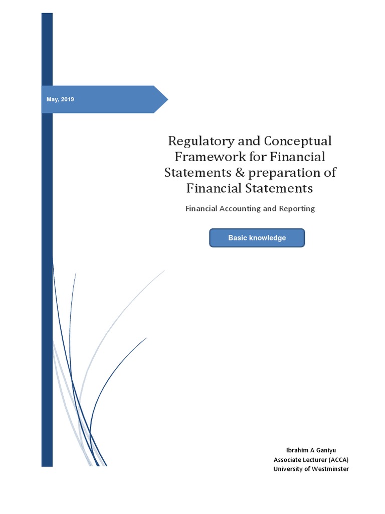 Financial Statements Regulatory Framework | PDF | International ...