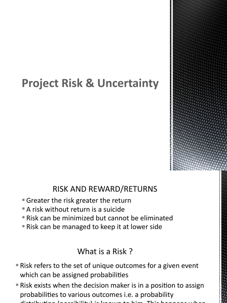 Project Risk Management Guide | PDF | Risk Management | Risk