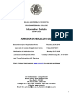 UGHG Hostel Admission Details 2025 | PDF | University And College ...
