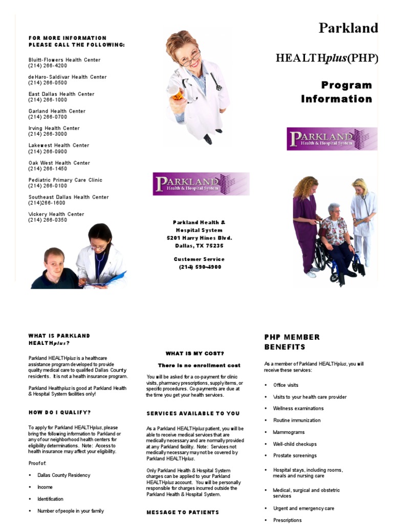 Health Plus Brochure | PDF | Health Economics | Health Care