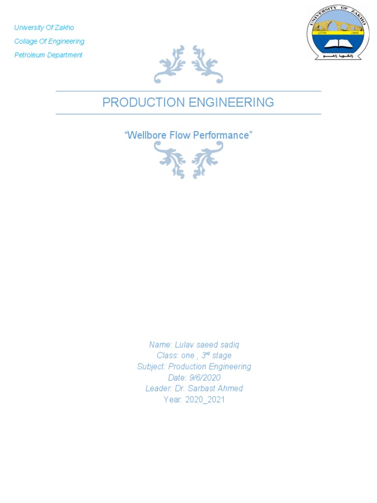 Reservoir Deliverability Described Reservoir Deliverability | PDF | Fluid Dynamics | Reynolds Number
