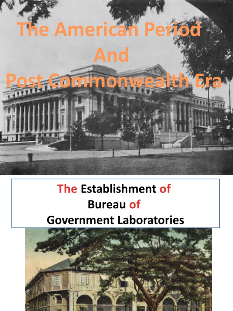 The American Period and Post Commonwealth Era | PDF