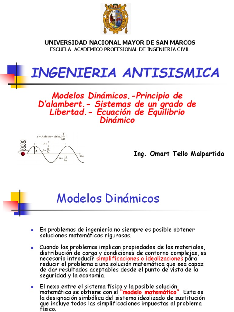 3 Modelos Dinámicos | PDF | Dinámica (Mecánica) | Inercia