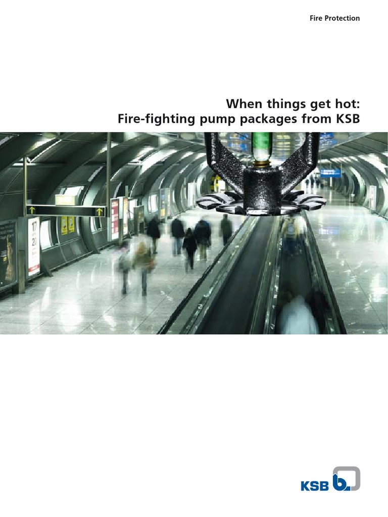 KSB Fire-Fighting Pump Solutions | PDF