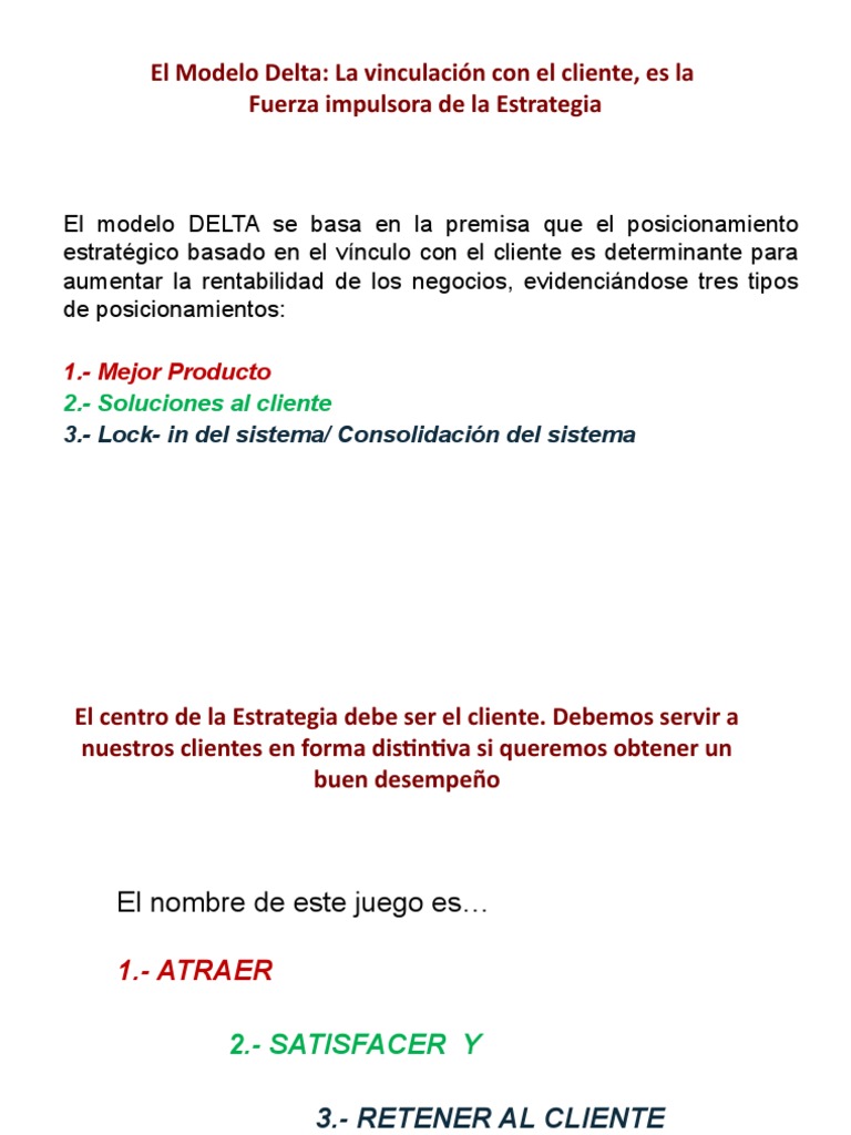 Ejemplos Modelo Delta | PDF