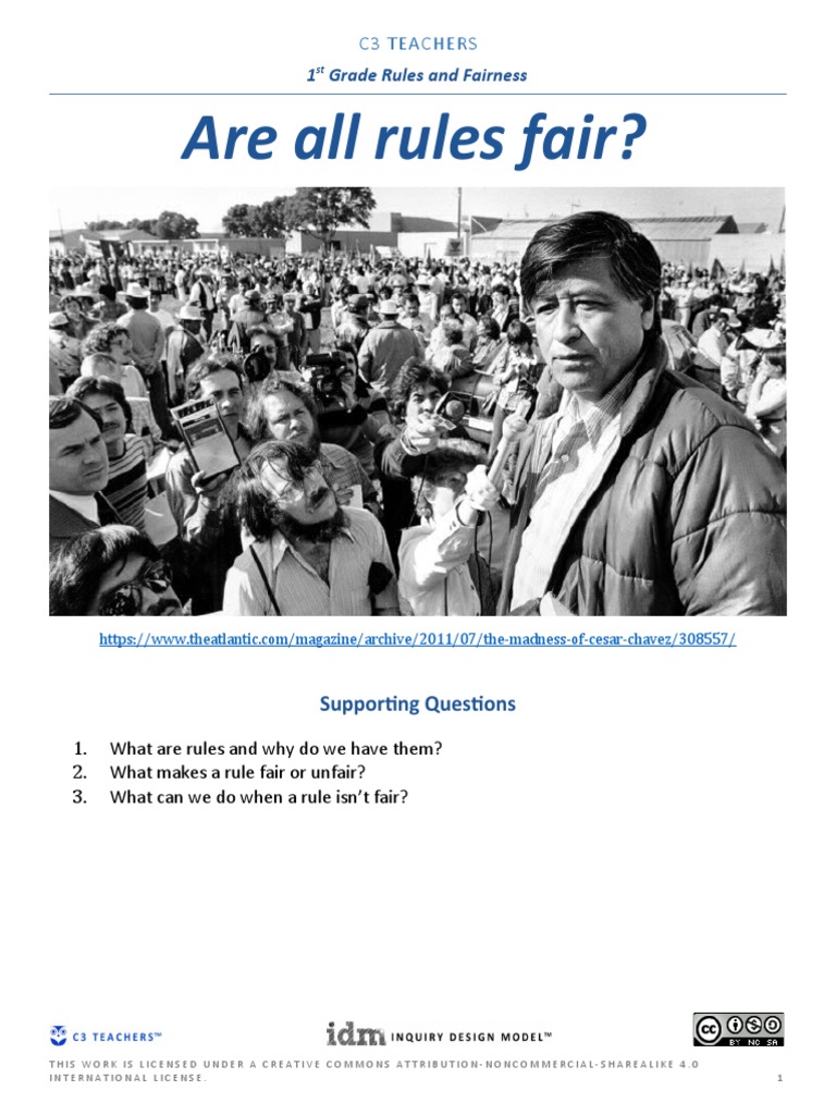 Are All Rules Fair?: 1 Grade Rules and Fairness | PDF
