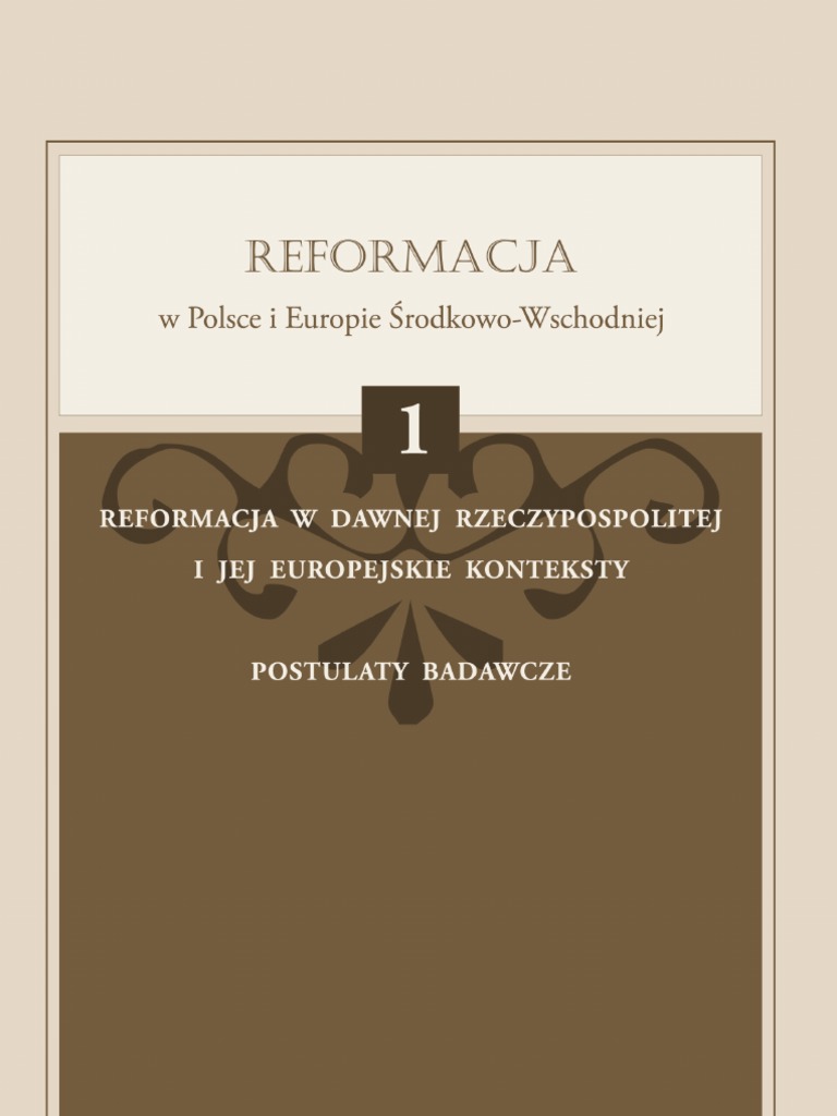 Reformacja | PDF