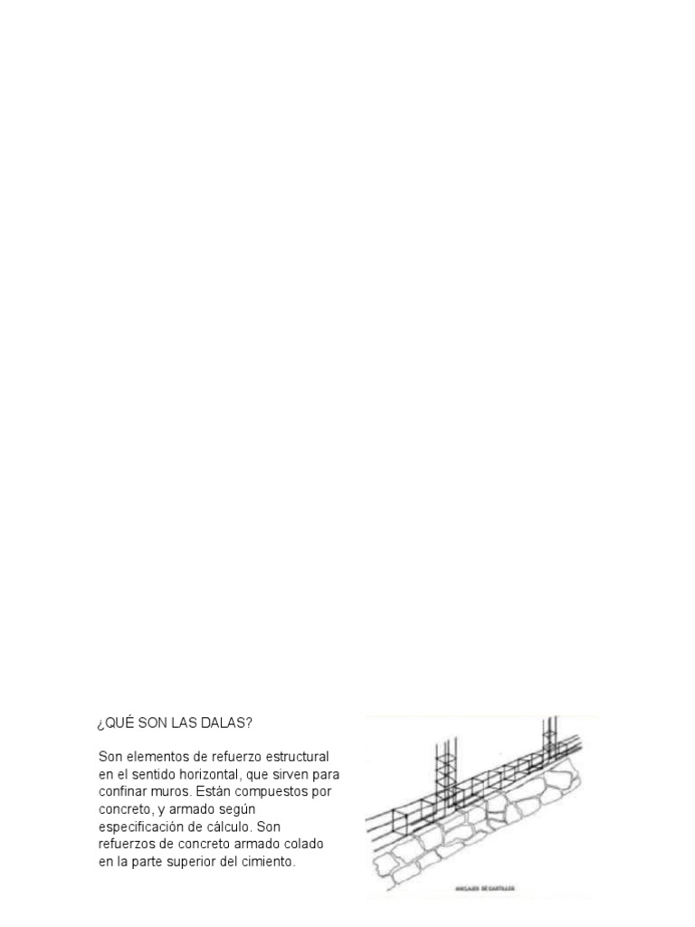 Tipos y Funciones de las Dalas en Construcción | PDF | Fundación ...