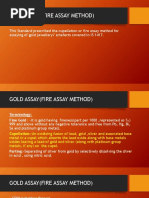 Fire Assay Techniques for Precious Metals | PDF | Metallurgical Assay ...