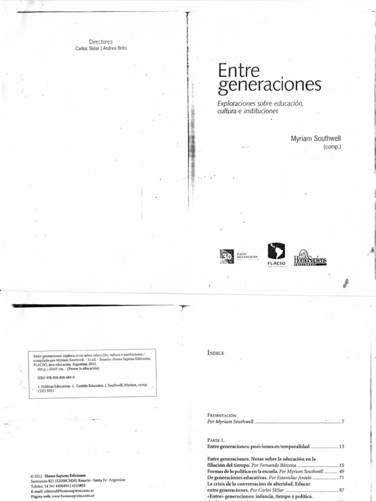 ZELMANOVICH - Atenciones Ydesatenciones Culturales Entre Generaciones PDF | PDF