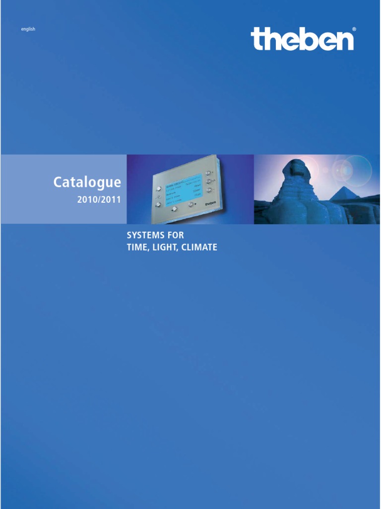 Theben Catalogue en | PDF
