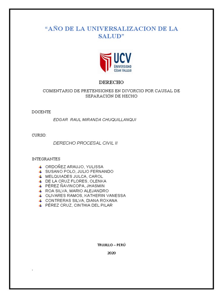 Comentario de Pretensiones | PDF