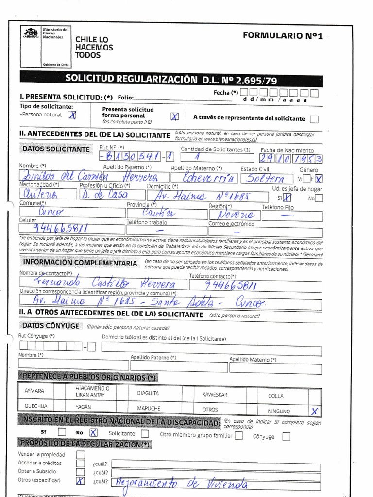 Formulario 1 PDF | PDF