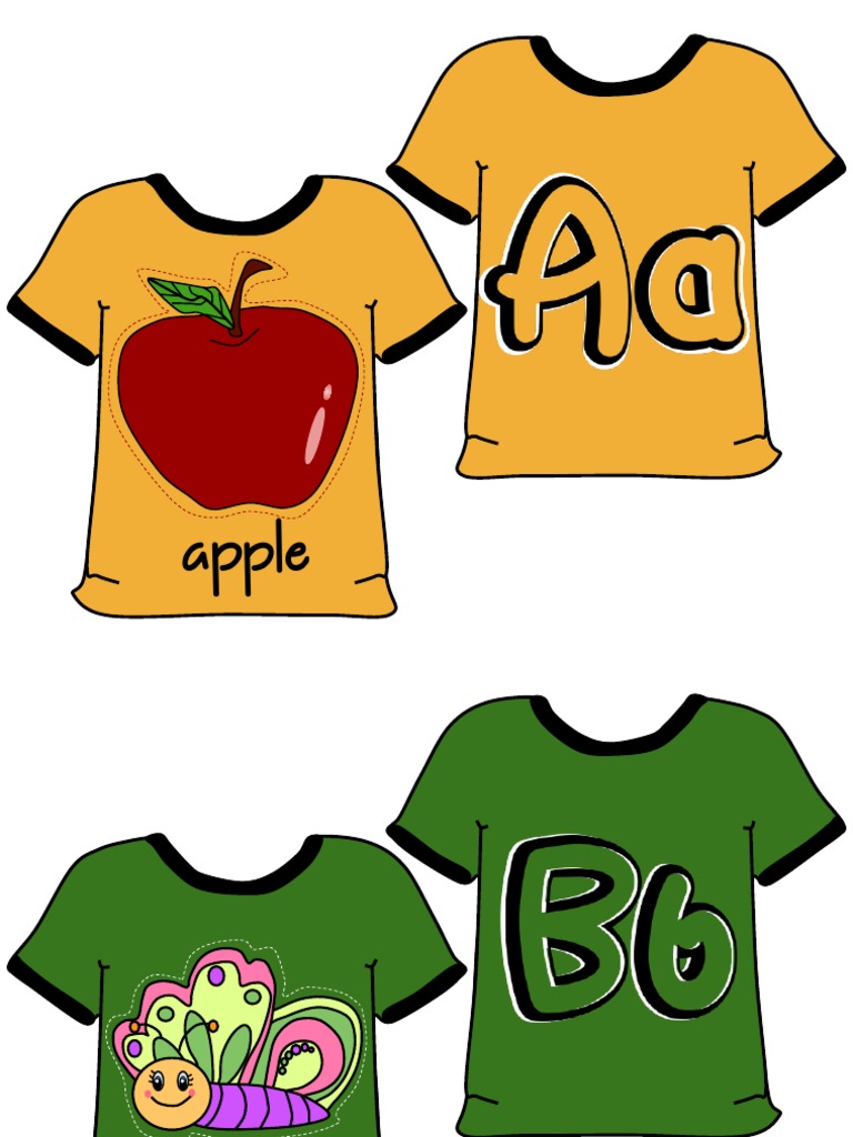 Alphabet T-Shirt PDF | PDF