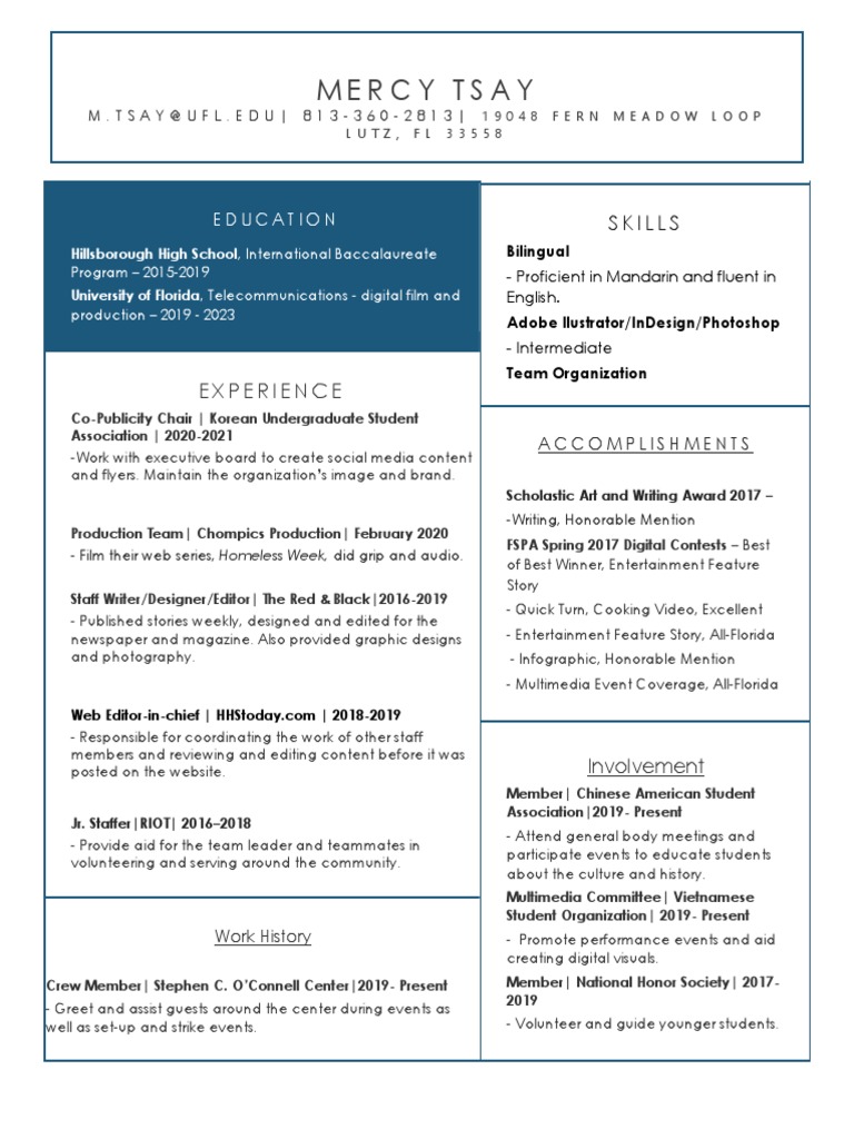 Resume June 2020 | PDF