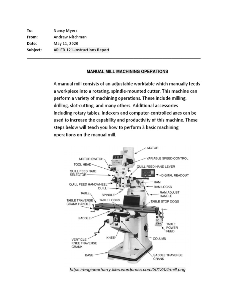 Instructions Report | PDF