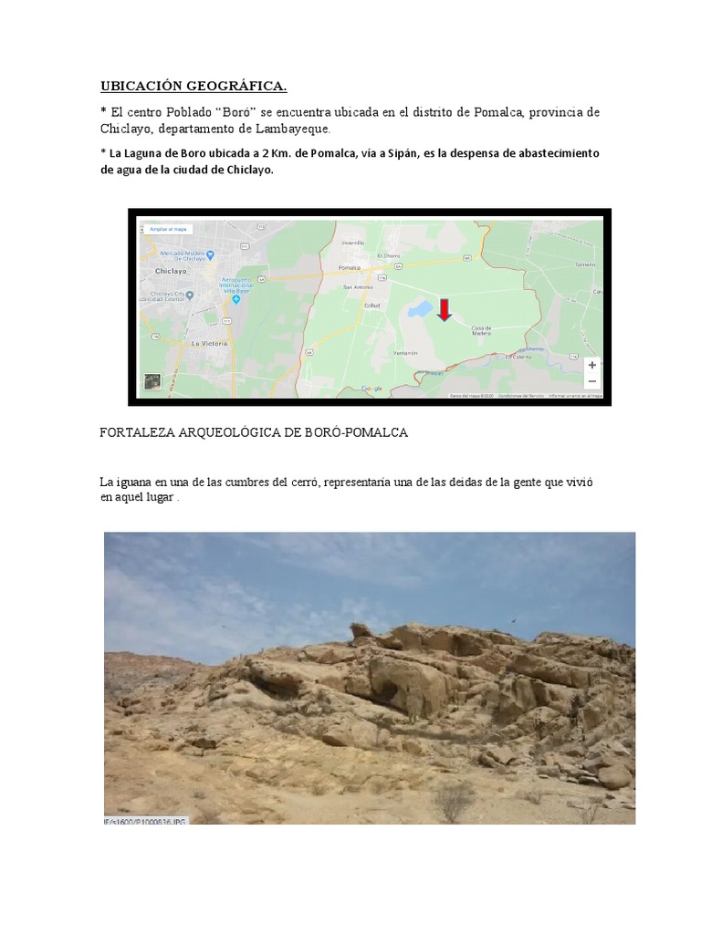 Ubicación Geográfica Boro | PDF