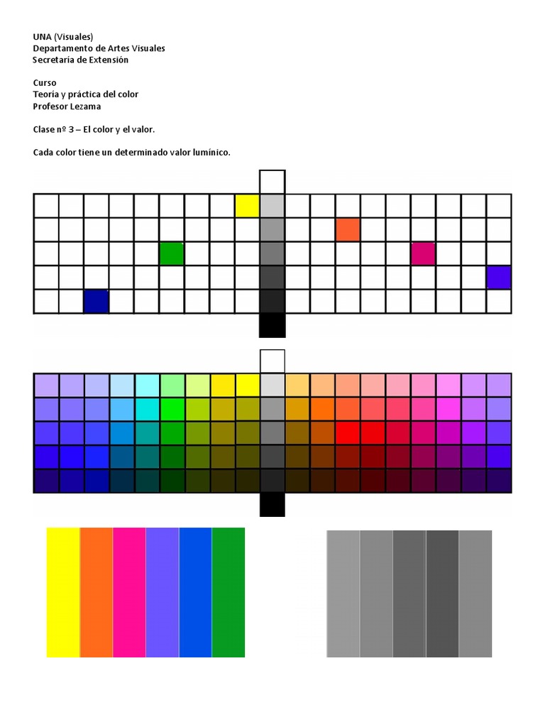 03 Dimensiones Del Color UNA PDF | PDF