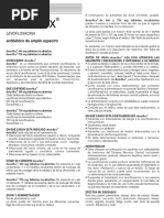 Flevomax 500mg Prospecto | PDF | Amamantamiento | El embarazo