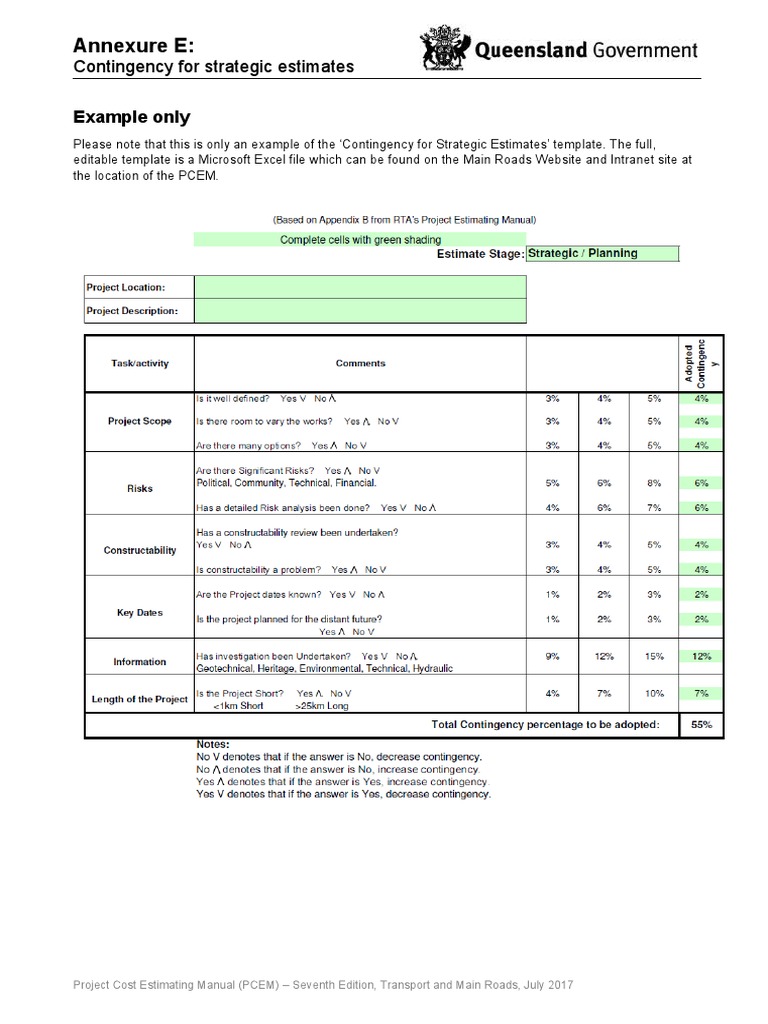 Annexure E Example | PDF