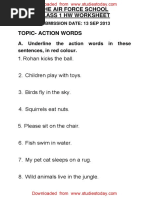 Phrase and Sentence Grade 2 Worksheet 2 | PDF