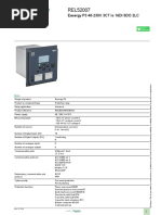 PowerLogic P3U20 Universal Protection Relay | PDF | Ac Power | Power Supply