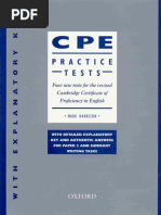 CPE Answer Sheets | PDF | Applied Linguistics | Psycholinguistics