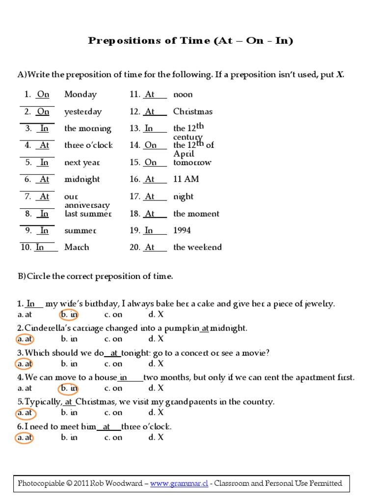 Tarea de Preposiciones | PDF