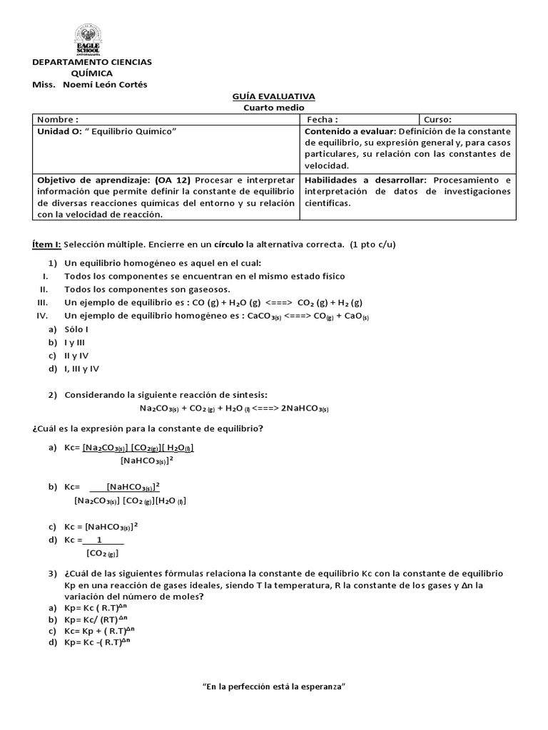 Guía de Cuarto Medio PDF | PDF