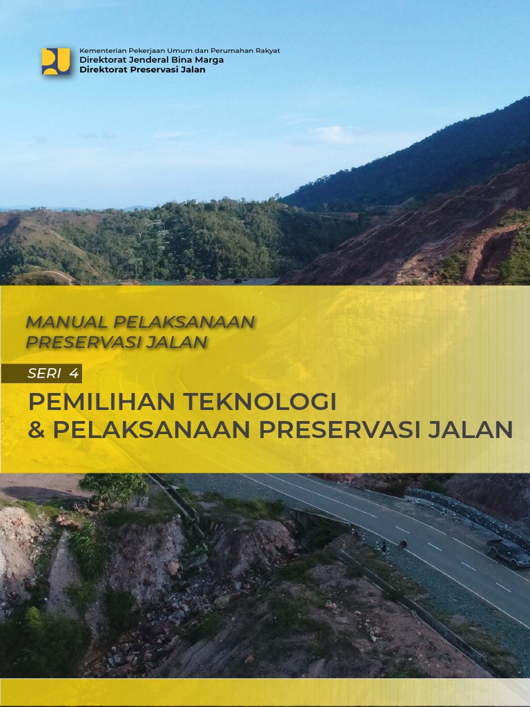 Manual Pelaksanaan Preservasi Jalan (2019) Seri 4 | PDF