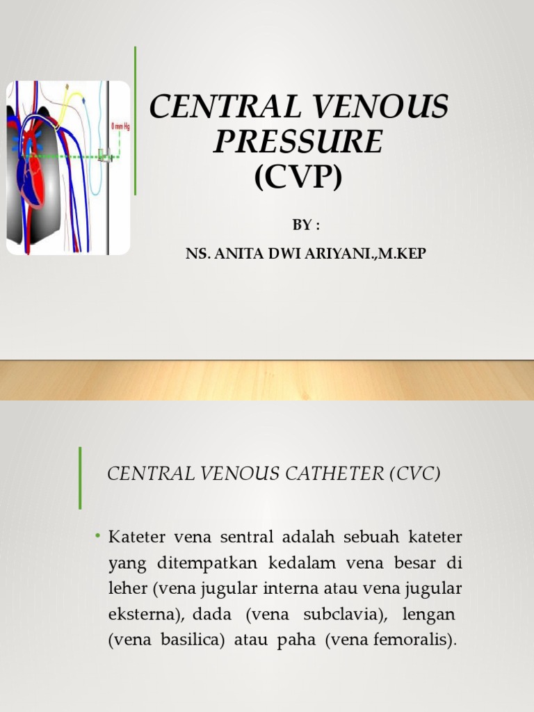 Pemantauan Tekanan Vena Sentral (CVP) | PDF
