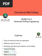 Directional Drilling Math | PDF | Oil Well | Angle