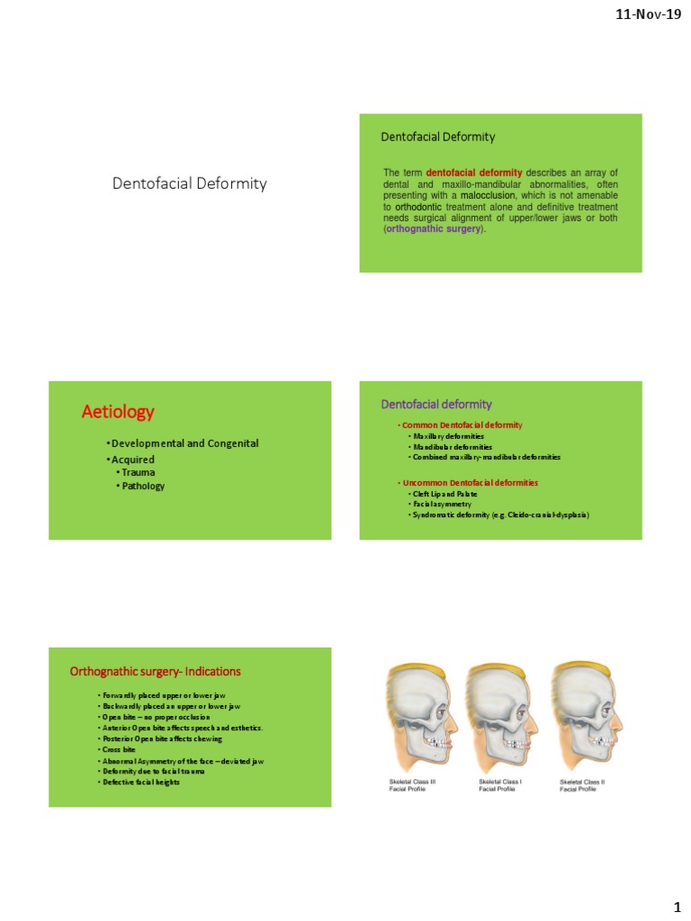 Mandibular Setback in Orthognathic Surgery | PDF