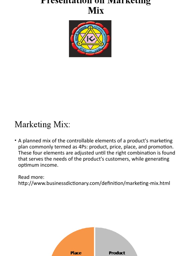 Marketing Mix: 4Ps Explained | PDF | Business
