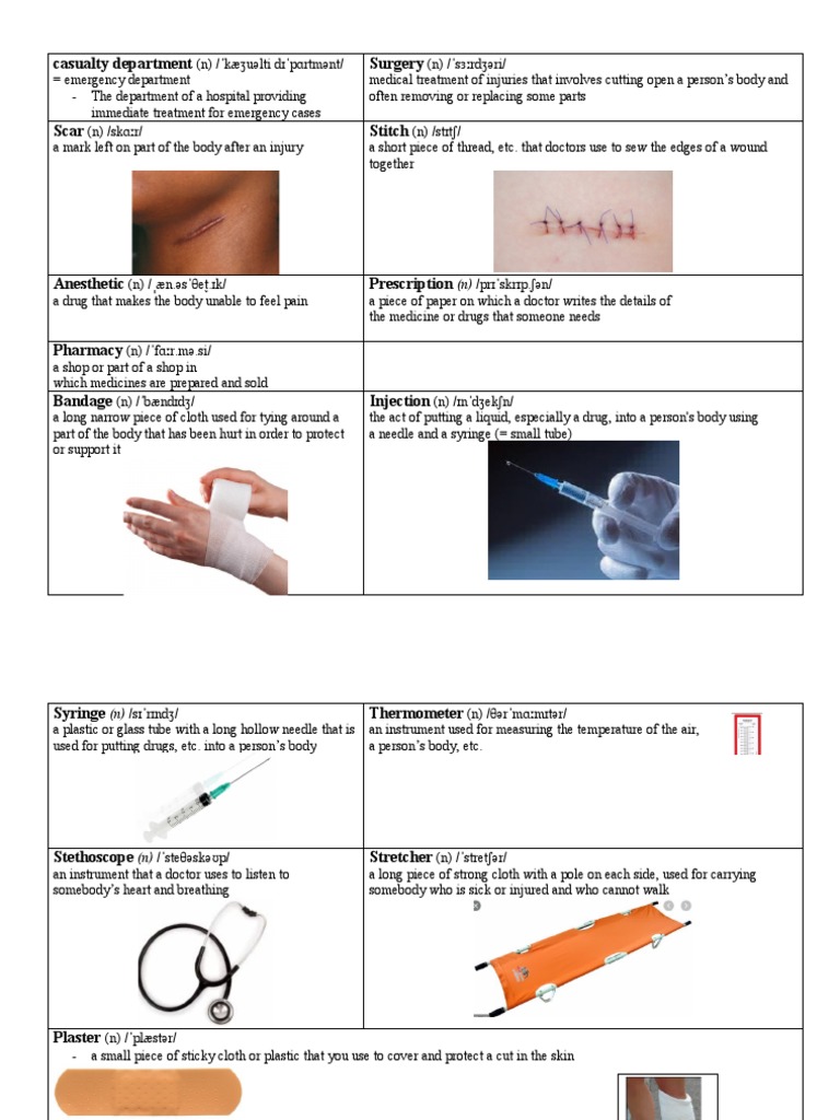 Word Exchange Handout | PDF