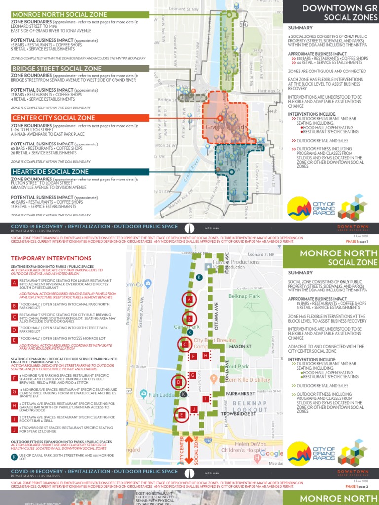 DGRI Social Zones Map | PDF | Street | Parking