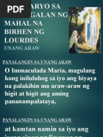 Divine Mercy Chaplet Tagalog | PDF