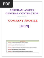 Construction Company Profile Overview | PDF