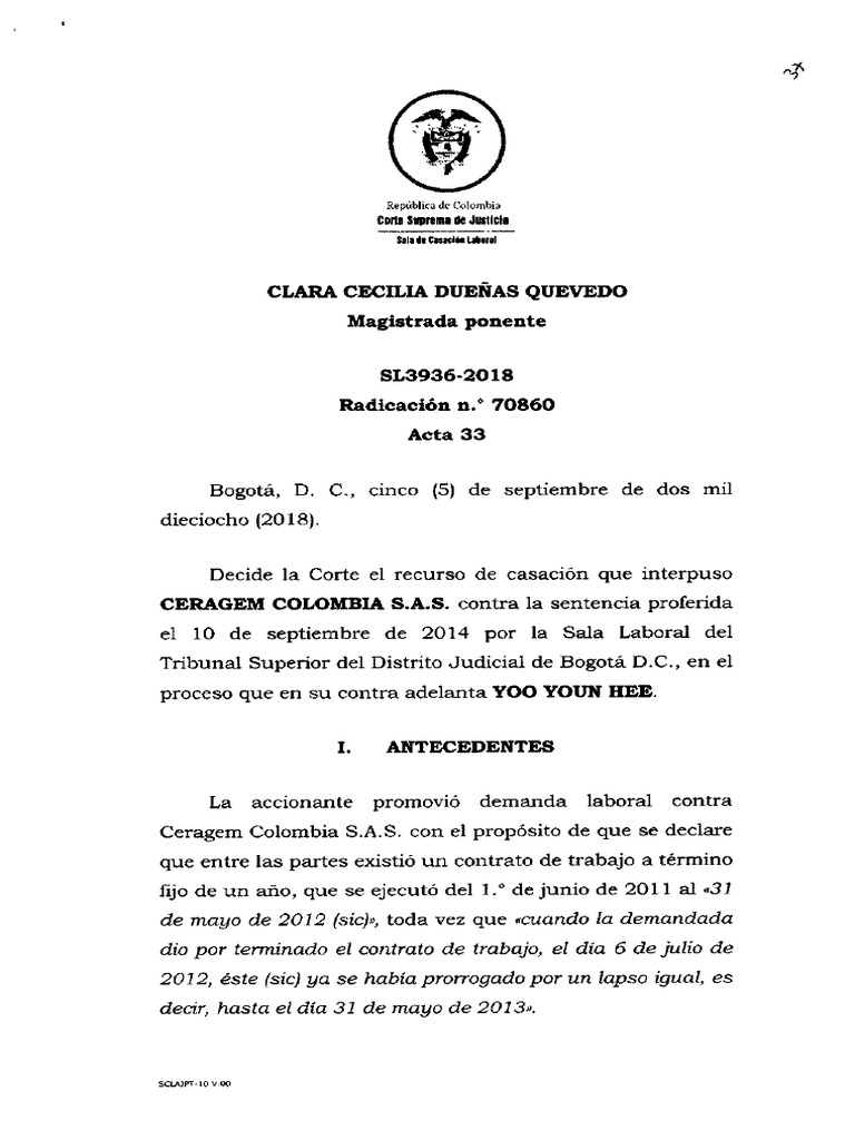 SL3936-2018 Clara Cecilia Dueñas PDF | PDF