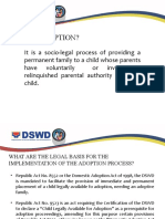 Ra 8552 | PDF | Adoption | Legal Guardian