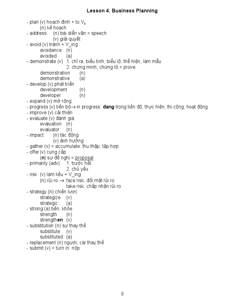 Lesson 4 - 600 Toeic PDF | PDF