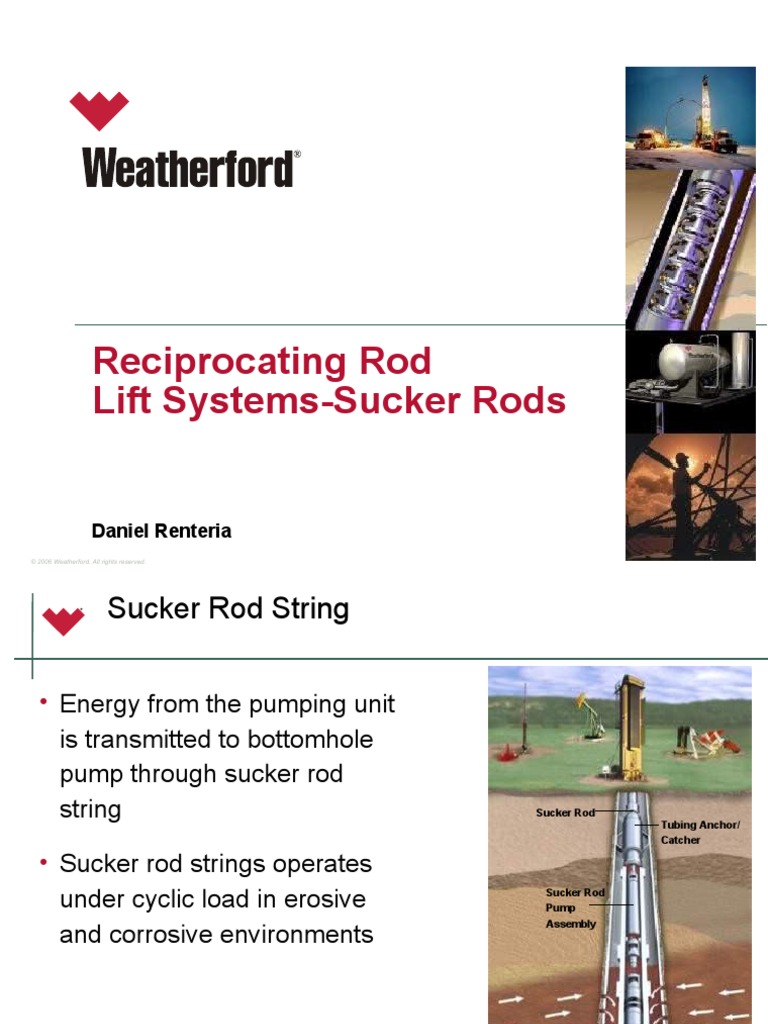 Reciprocating Rod Lift Systems-Sucker Rods: Daniel Renteria | PDF ...