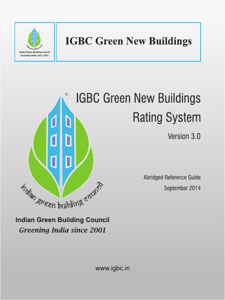 IGBC Green New Buildings Rating System (Version 3.0) | PDF | Green ...