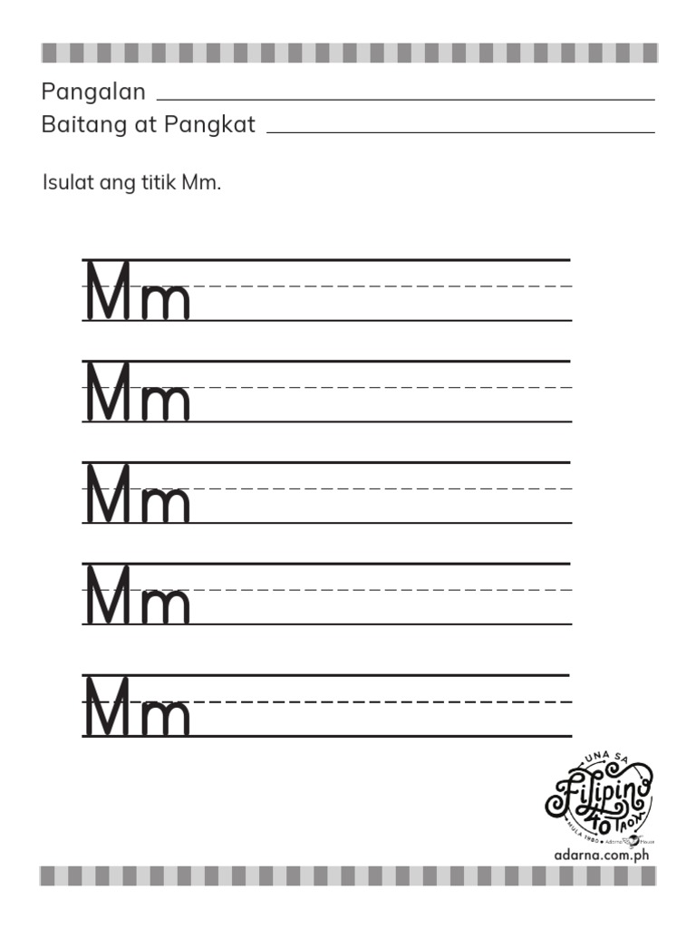 Alpabeto Worksheets PDF | PDF