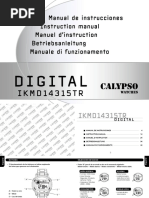 Instrucciones para Reloj Digital GP-3615 | PDF | Reloj | Bienes ...