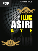 Awon Asiri Oruko Oluwa Ati Iwulo Re PDF Bible | PDF