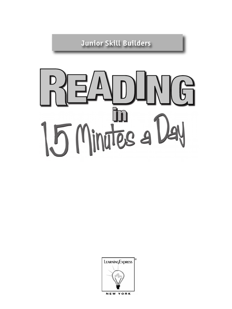 Reading in 15 Minutes A Day | PDF