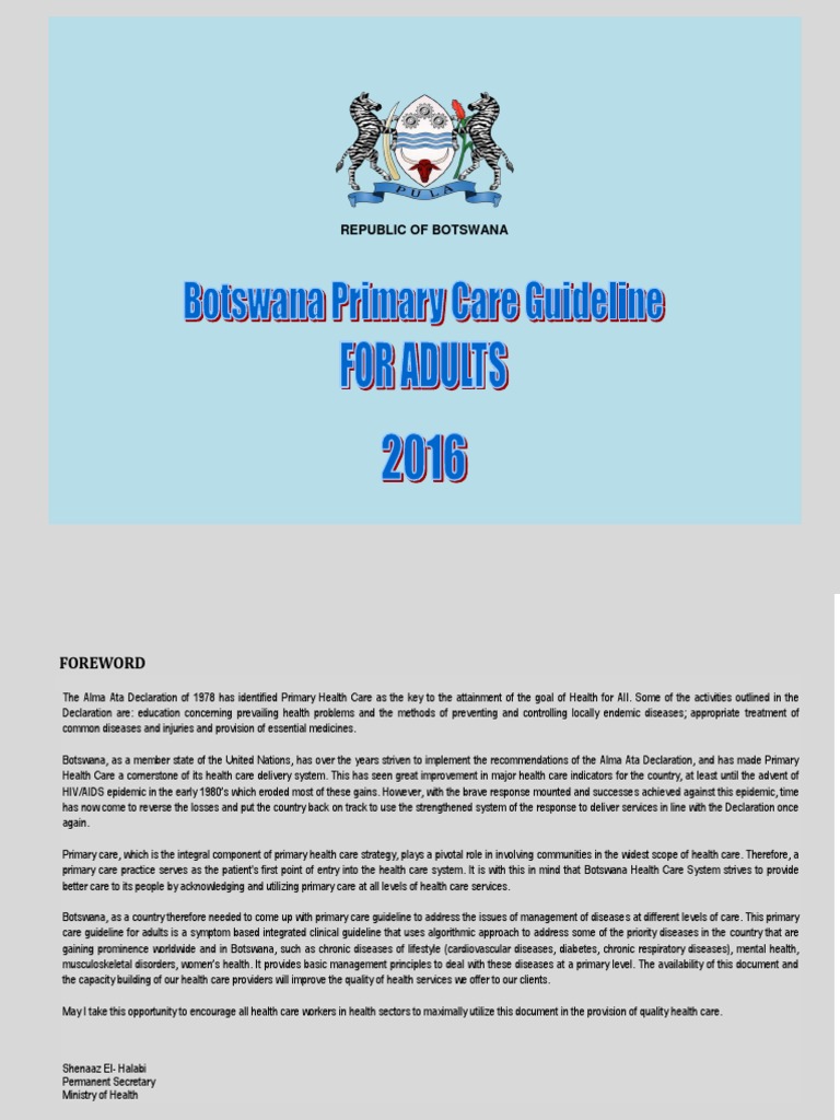 2016 Treatment Guidelunes PDF | PDF