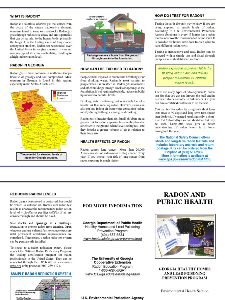 Radon Brochure PDF | PDF